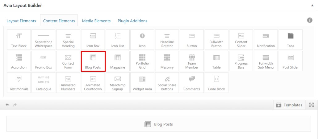 Blog Post – Enfold Documentation