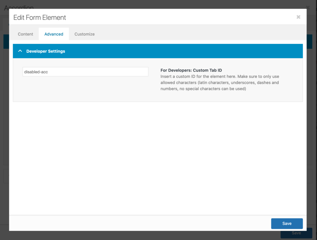 Accordion – Enfold Documentation