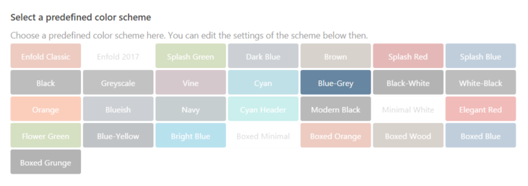 Quick setup – Enfold Documentation