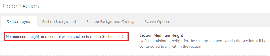 Color Section – Enfold Documentation
