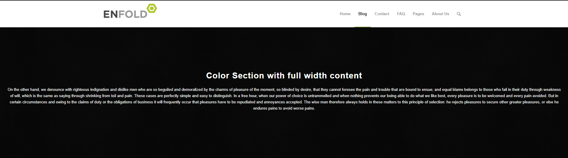 Color Section – Enfold Documentation
