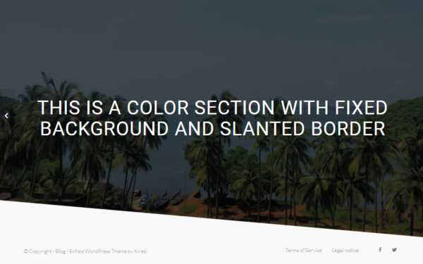 Color Section – Enfold Documentation