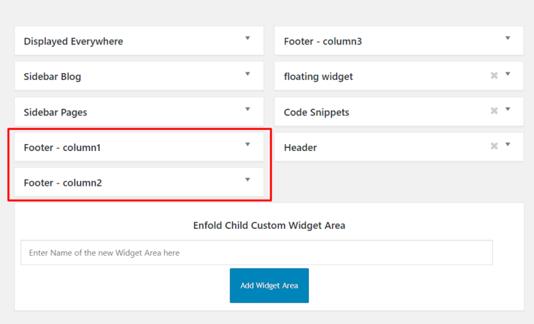 Footer – Enfold Documentation