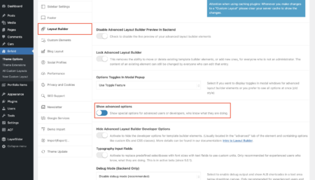 Intro to layout builder – Enfold Documentation