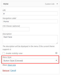 Menu – Enfold Documentation