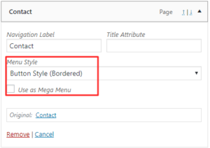 Menu – Enfold Documentation