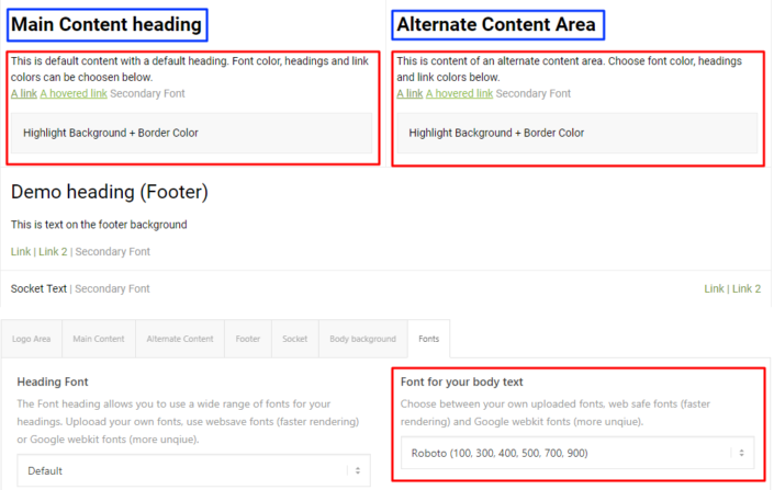 Typography – Enfold Documentation