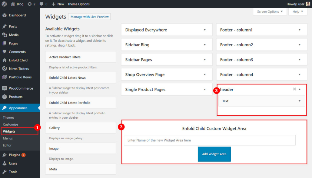 Header – Enfold Documentation
