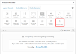 Google Map – Enfold Documentation
