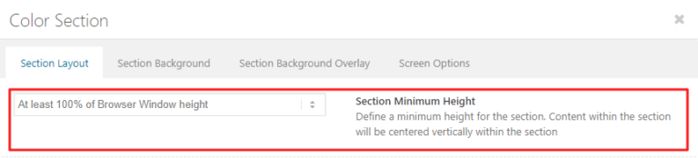 Color Section – Enfold Documentation