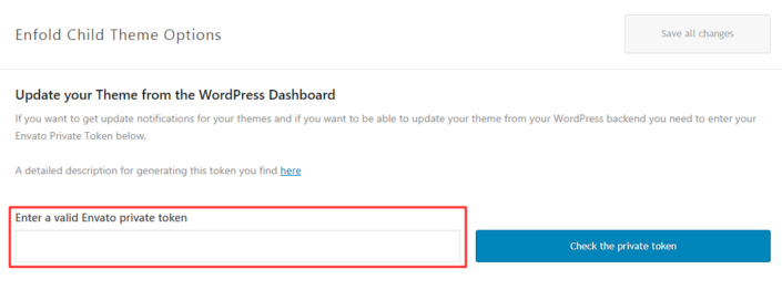 Theme Registration – Enfold Documentation