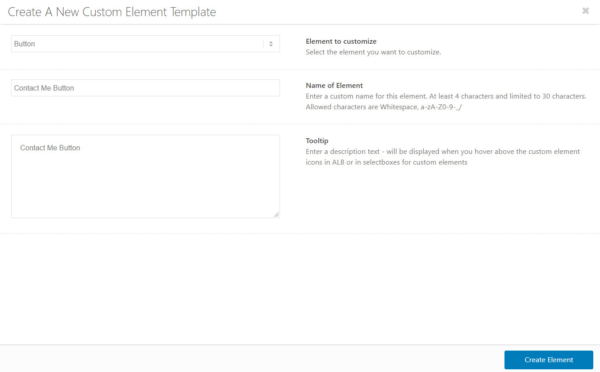 Custom Element Templates Enfold Documentation