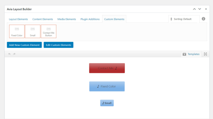Custom Element Templates – Enfold Documentation