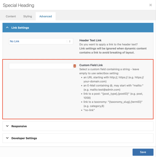 Custom Layout & Dynamic Content – Enfold Documentation