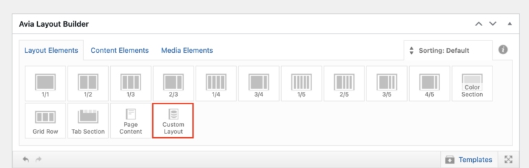 Custom Layout & Dynamic Content – Enfold Documentation