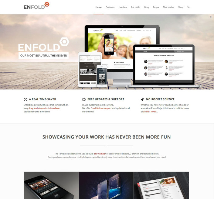Enfold Demo Overview – A list of all available Enfold demos