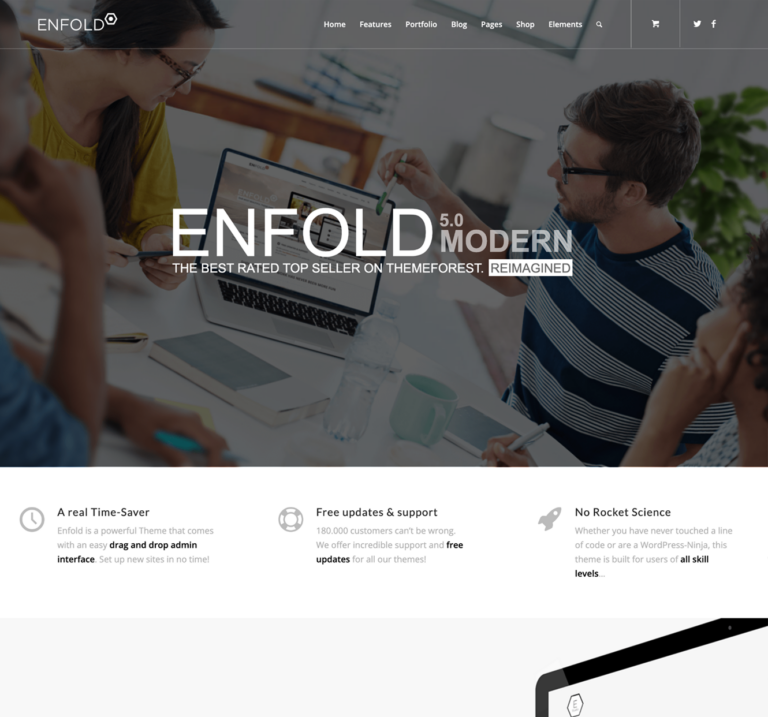 Enfold Demo Overview – A list of all available Enfold demos